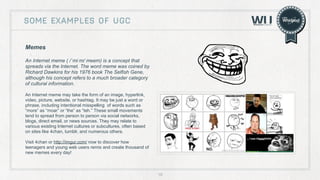 What is a UGC? | PDF