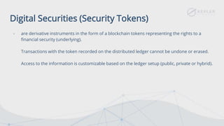 Digital securities market glossary | PPT