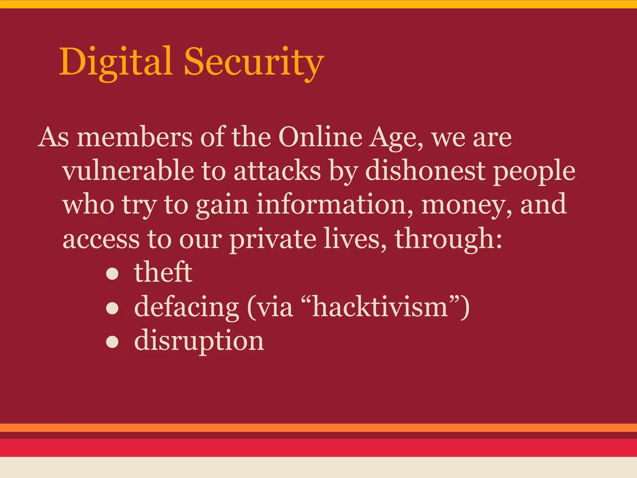 Digital security -mariamustelier | PPT