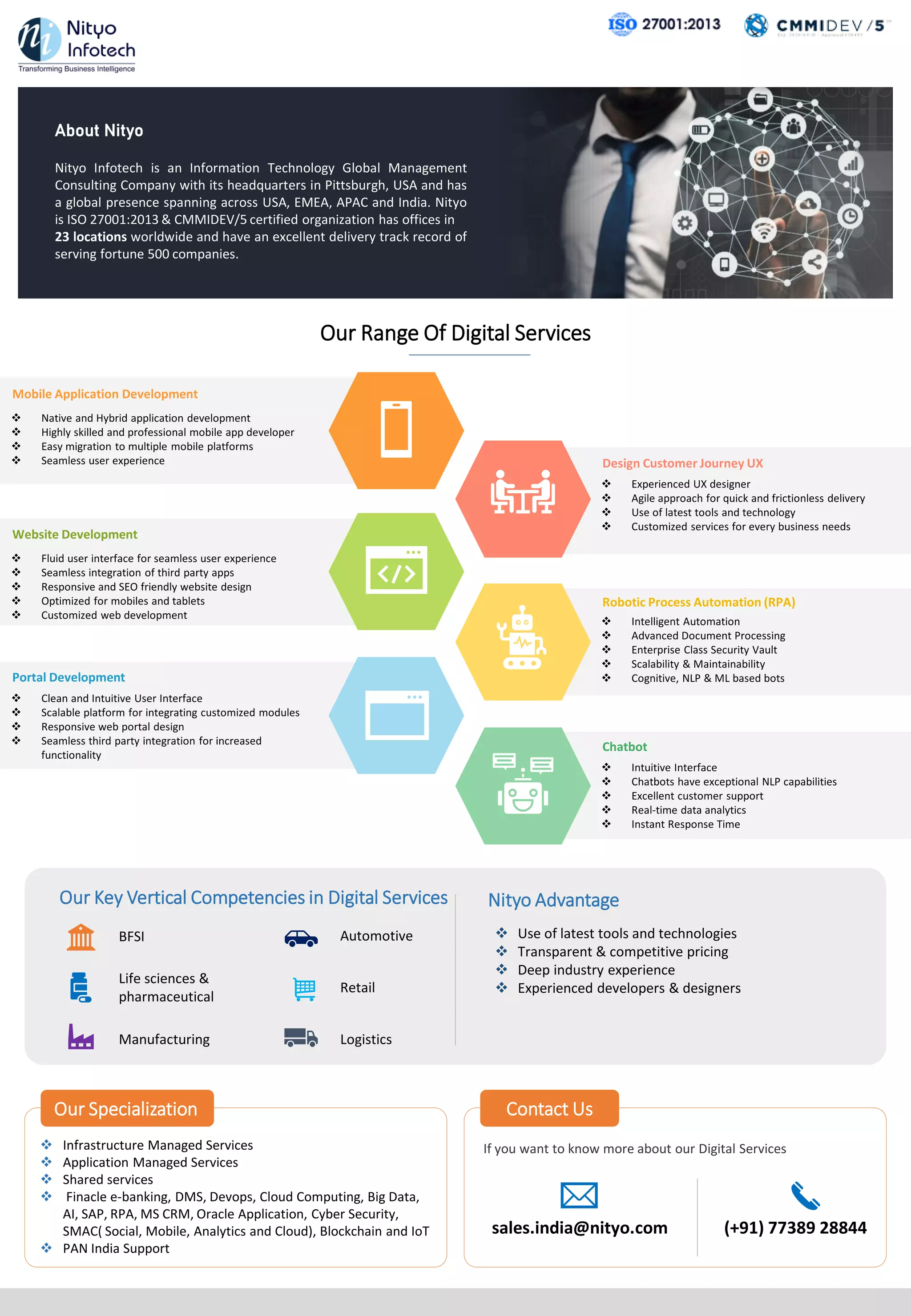 Nityo Infotech Digital services | PDF