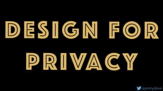 Designing for Privacy in the Age of Digital Sharing | PDF | Technology ...