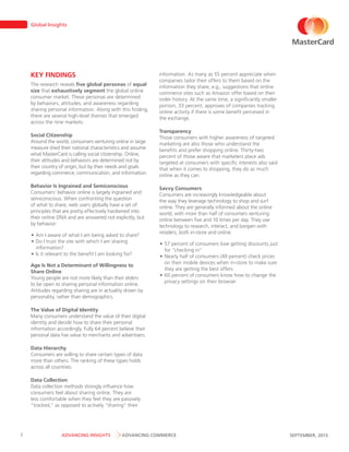 MasterCard Digital sharing report 2013 | PDF | Internet | Computing