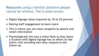 Digital signage | PPTX