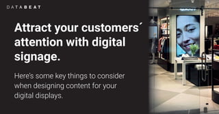 Digital Signage Content - how to produce captivating content for ...