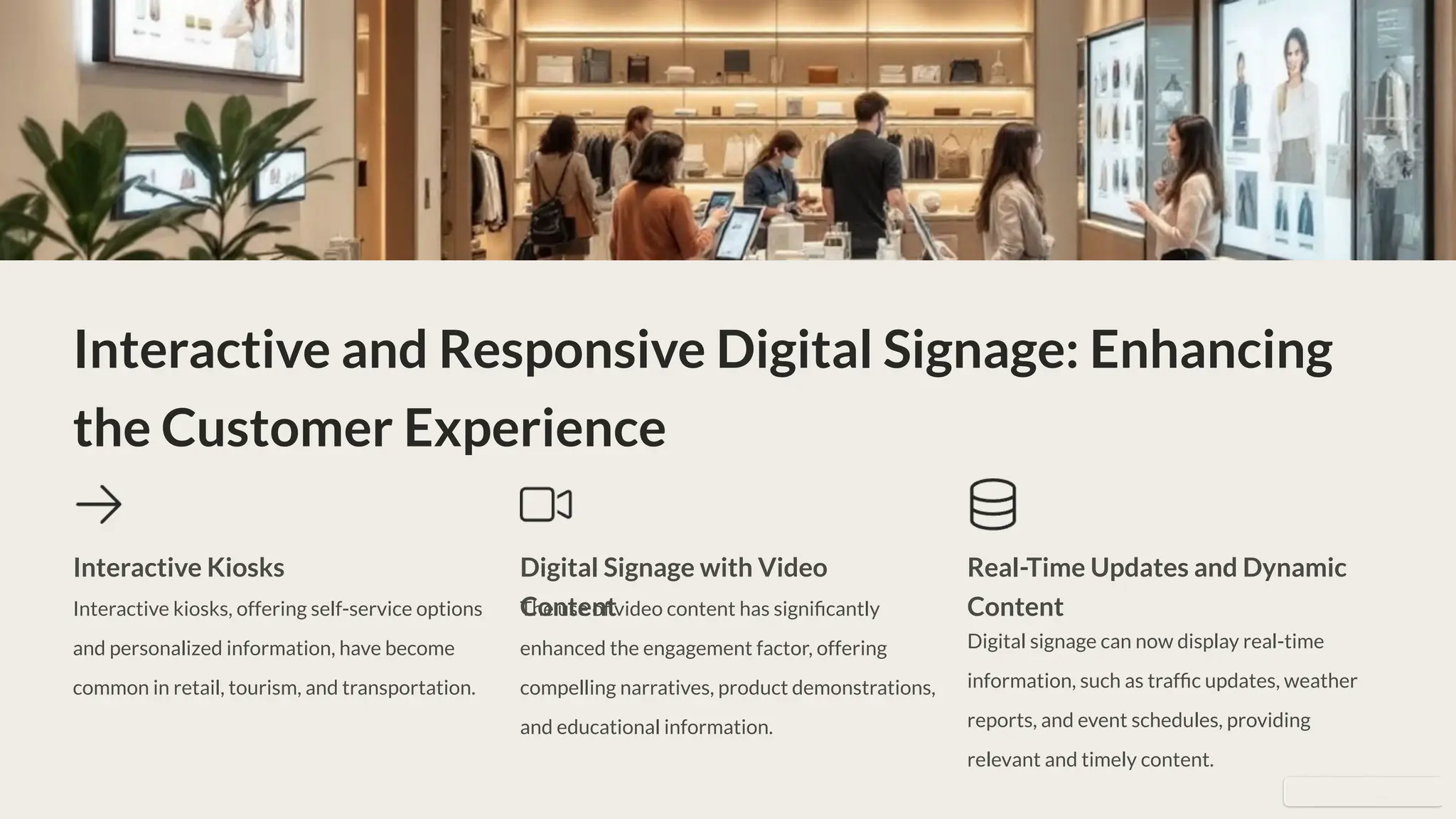 The evolution of digital signage in Dubai: Trends and technologies | PPT