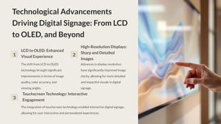 The evolution of digital signage in Dubai: Trends and technologies | PPT