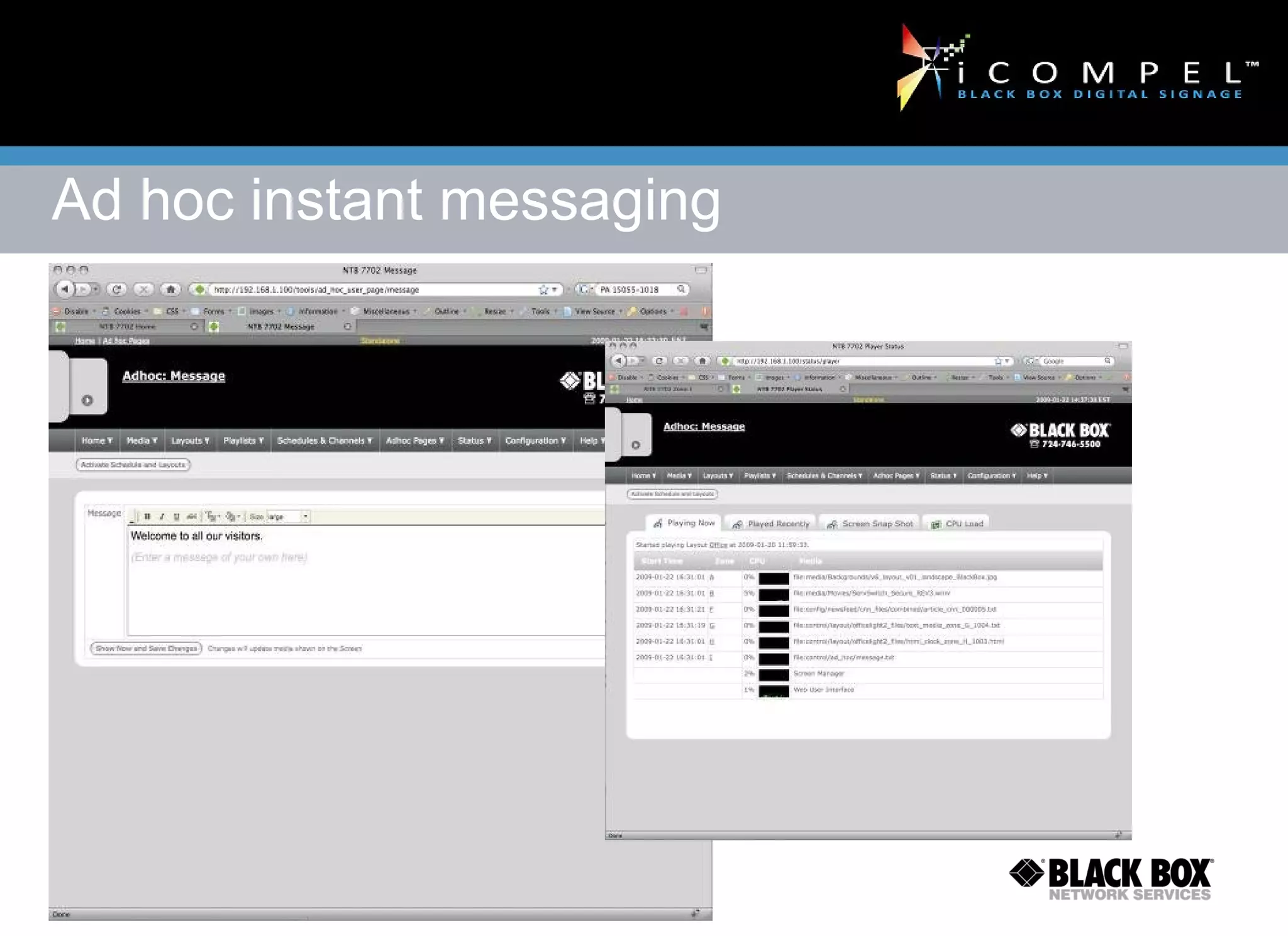 iCOMPEL Black Box Digital Signage Overview | PPT