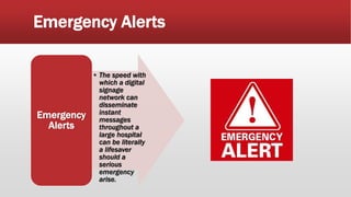 Digital signage for Healthcare | PPTX