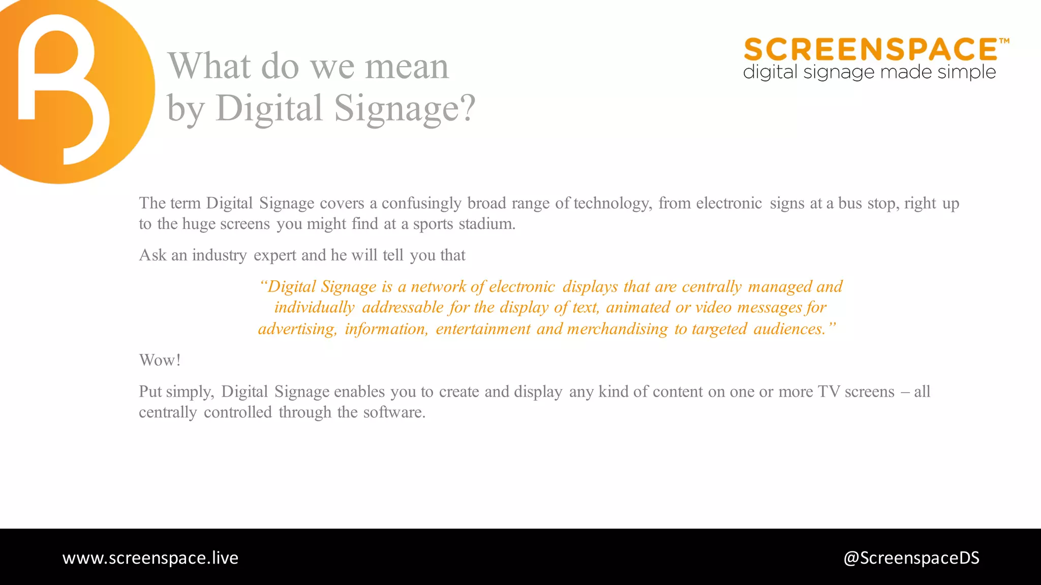 Introduction to Digital Signage | PDF