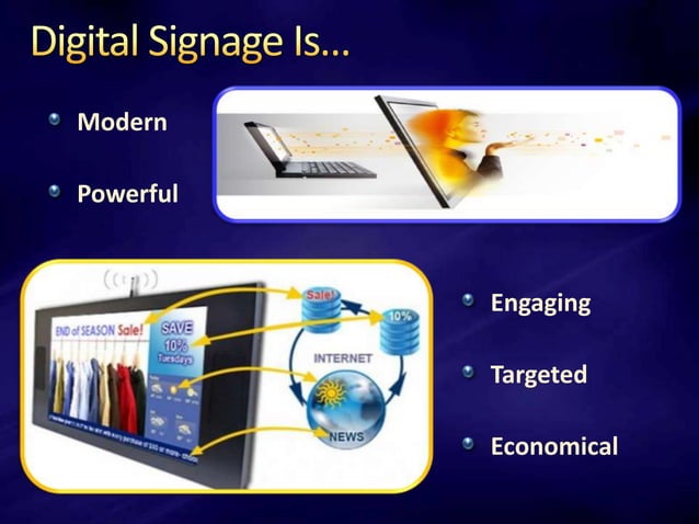 Digital Signage | PPSX | Advertising Industry | Industries