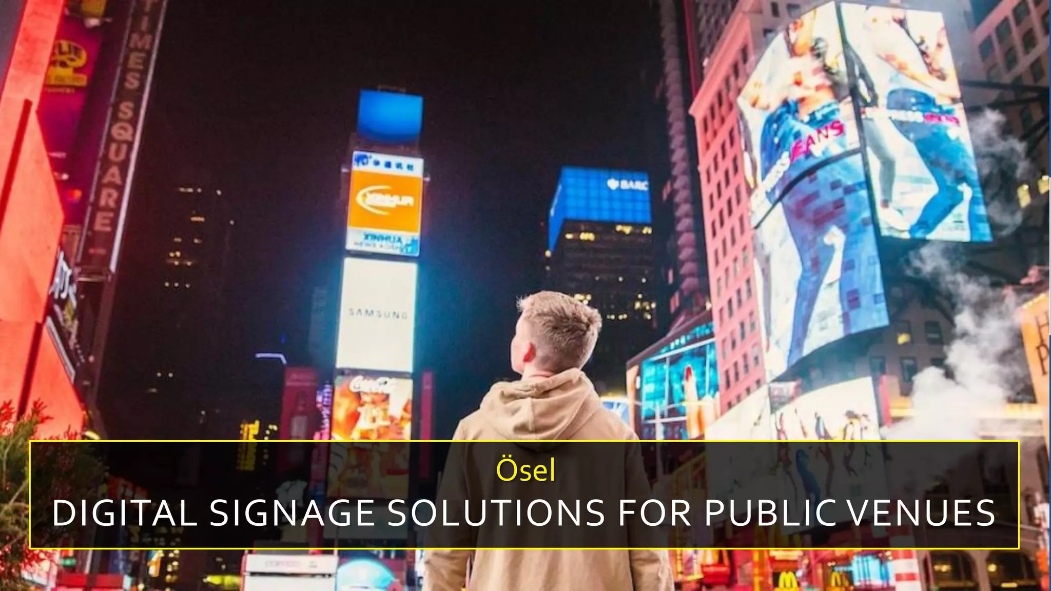 Digital signage solutions for public venues | PDF