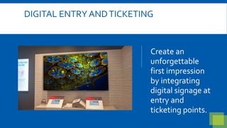Digital signage solutions for public venues | PPT
