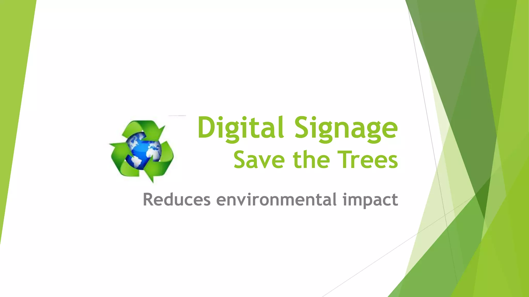 Digital signage verses static displays | PPTX | Business | Business and ...