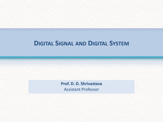 Digital Signal and System | PPT
