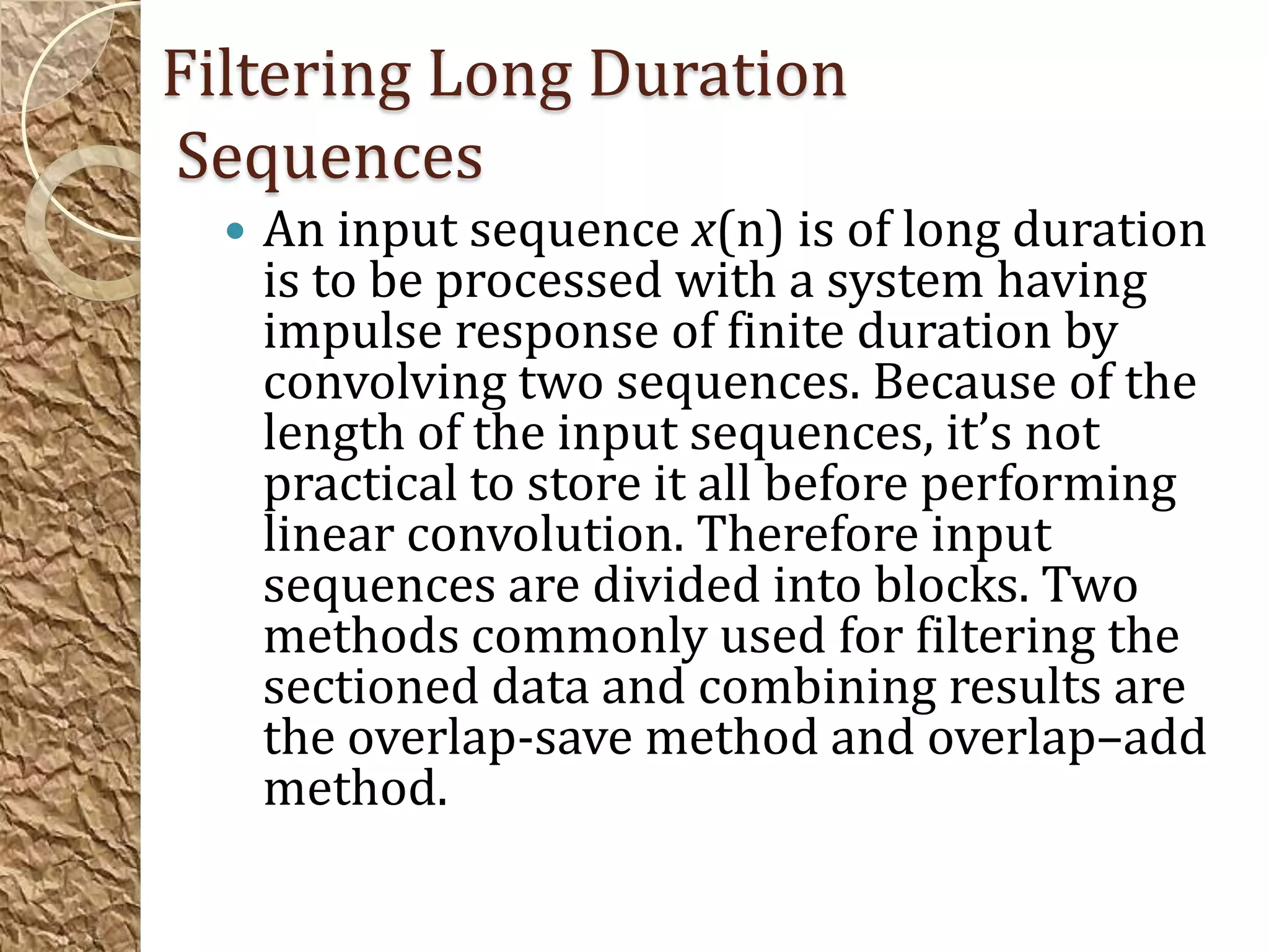 Digital signal processing | PPTX