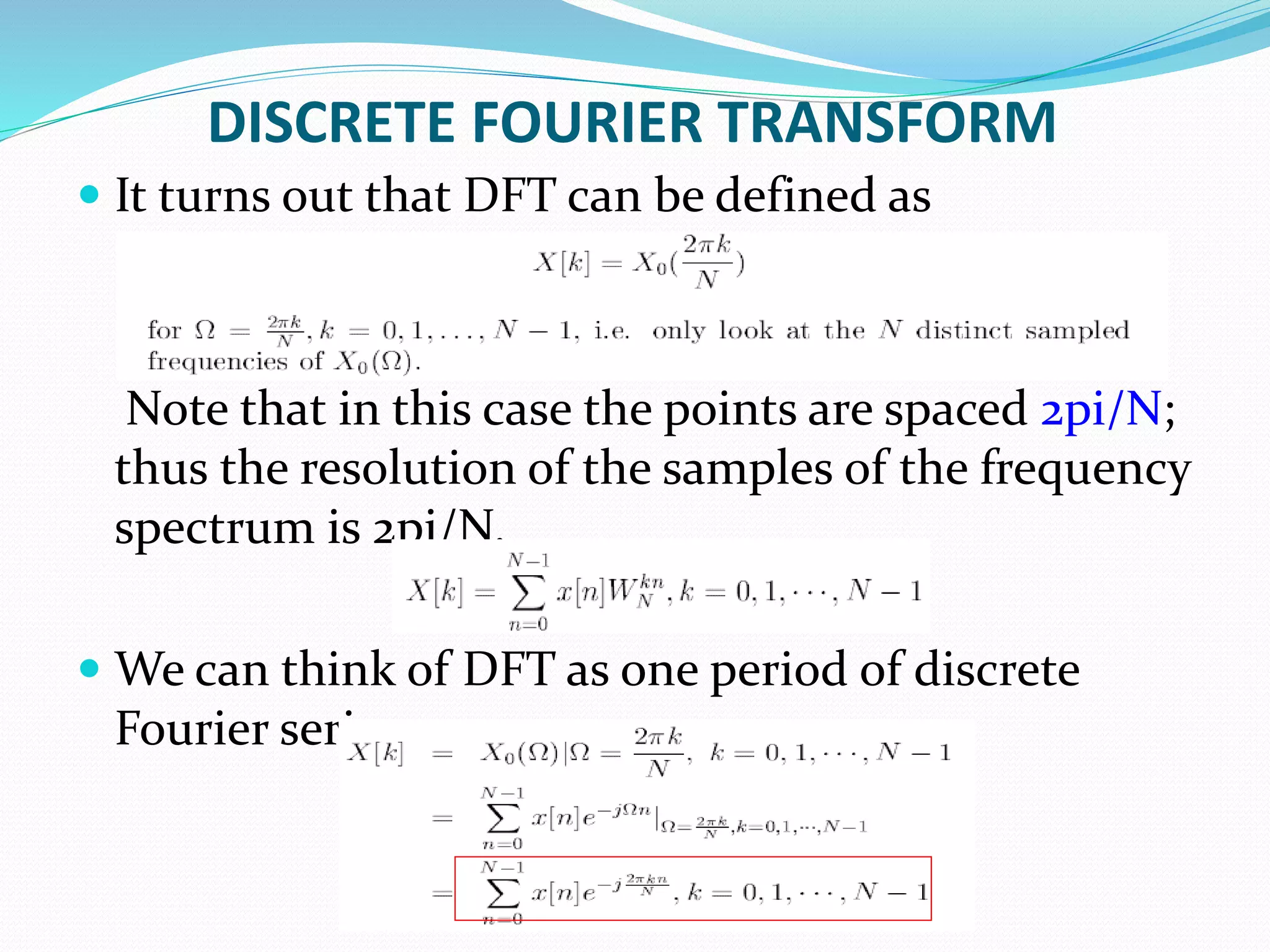 Digital signal processing | PPTX