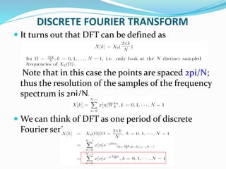 Digital signal processing | PPTX