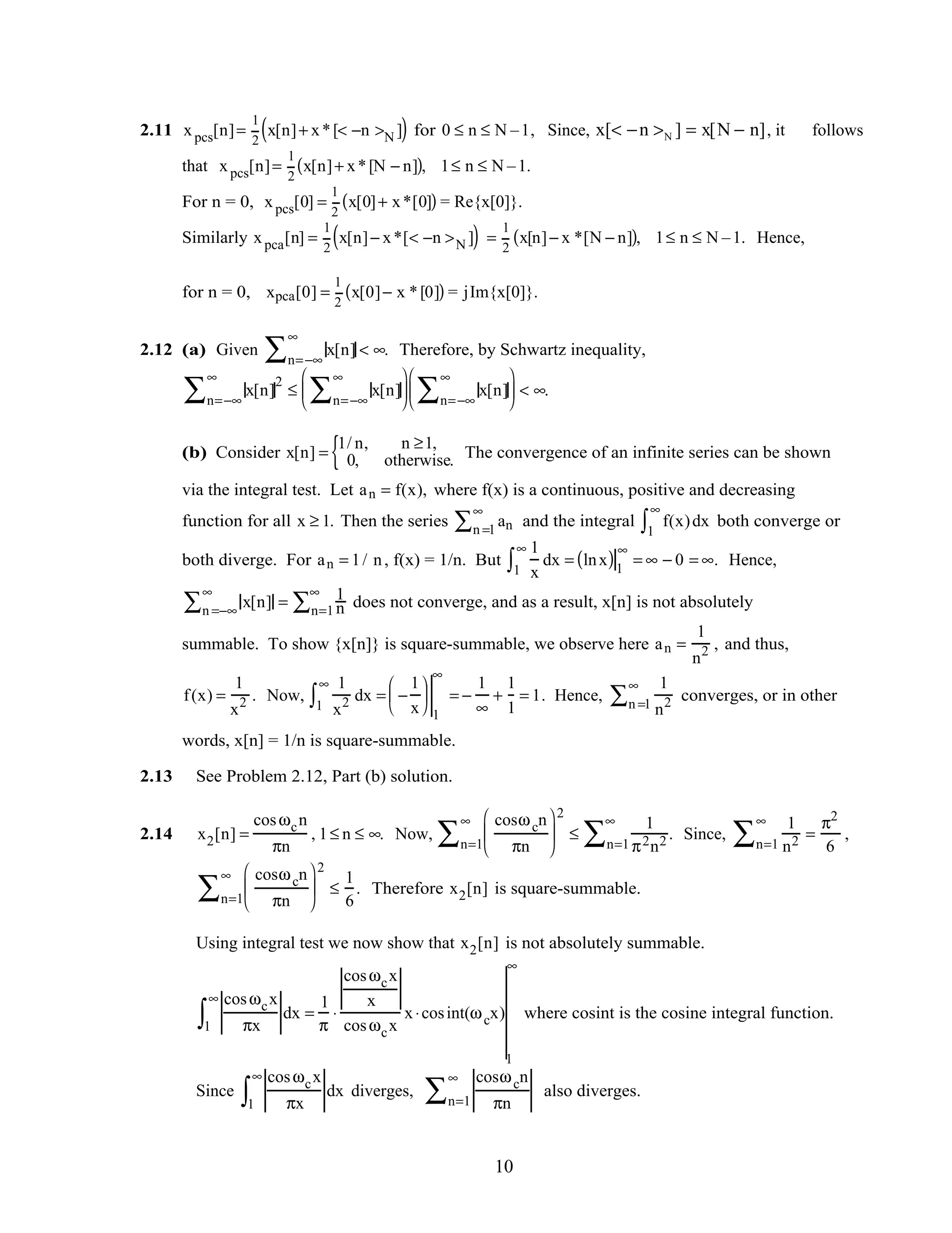 Digital signal processing (2nd ed) (mitra) solution manual | PDF ...