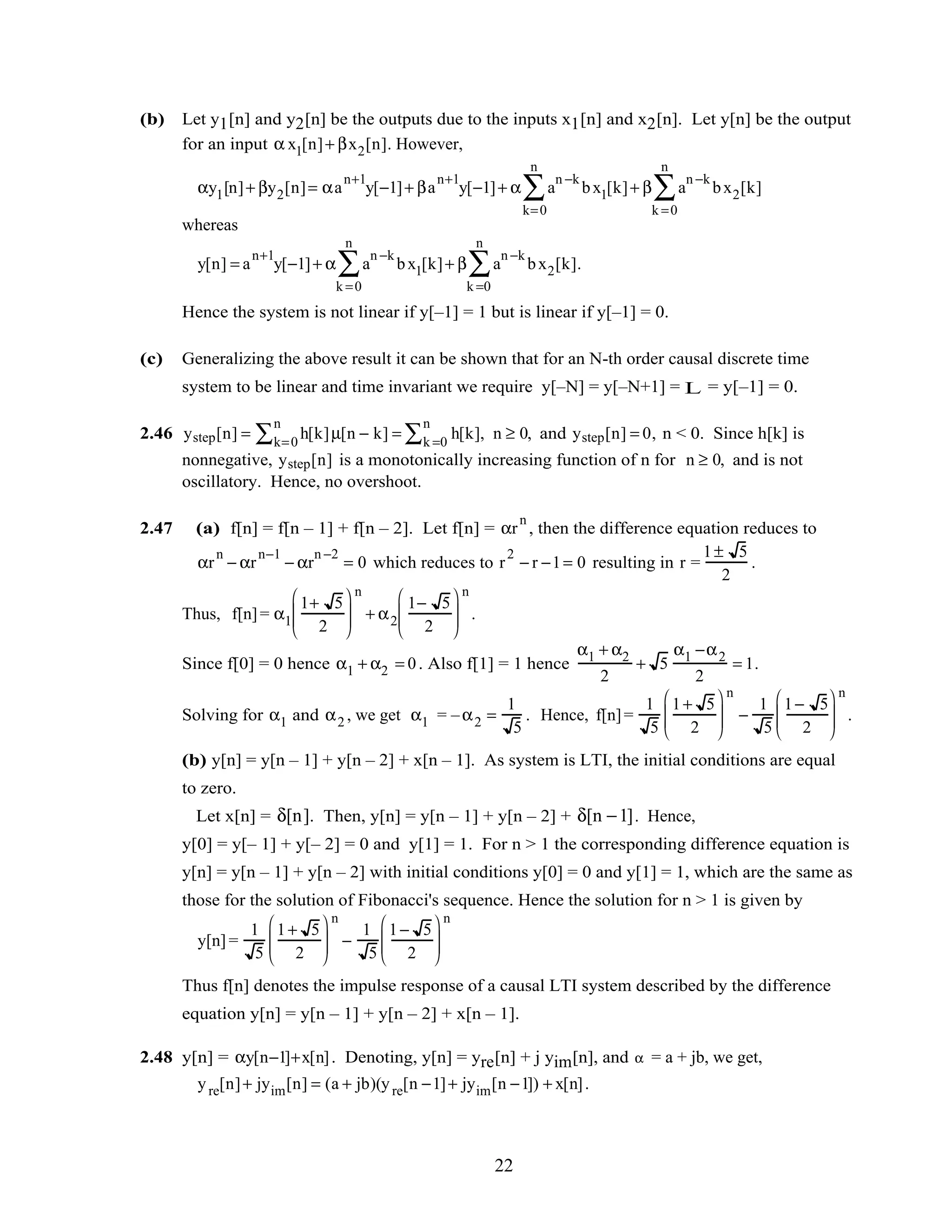 Digital signal processing (2nd ed) (mitra) solution manual | PDF