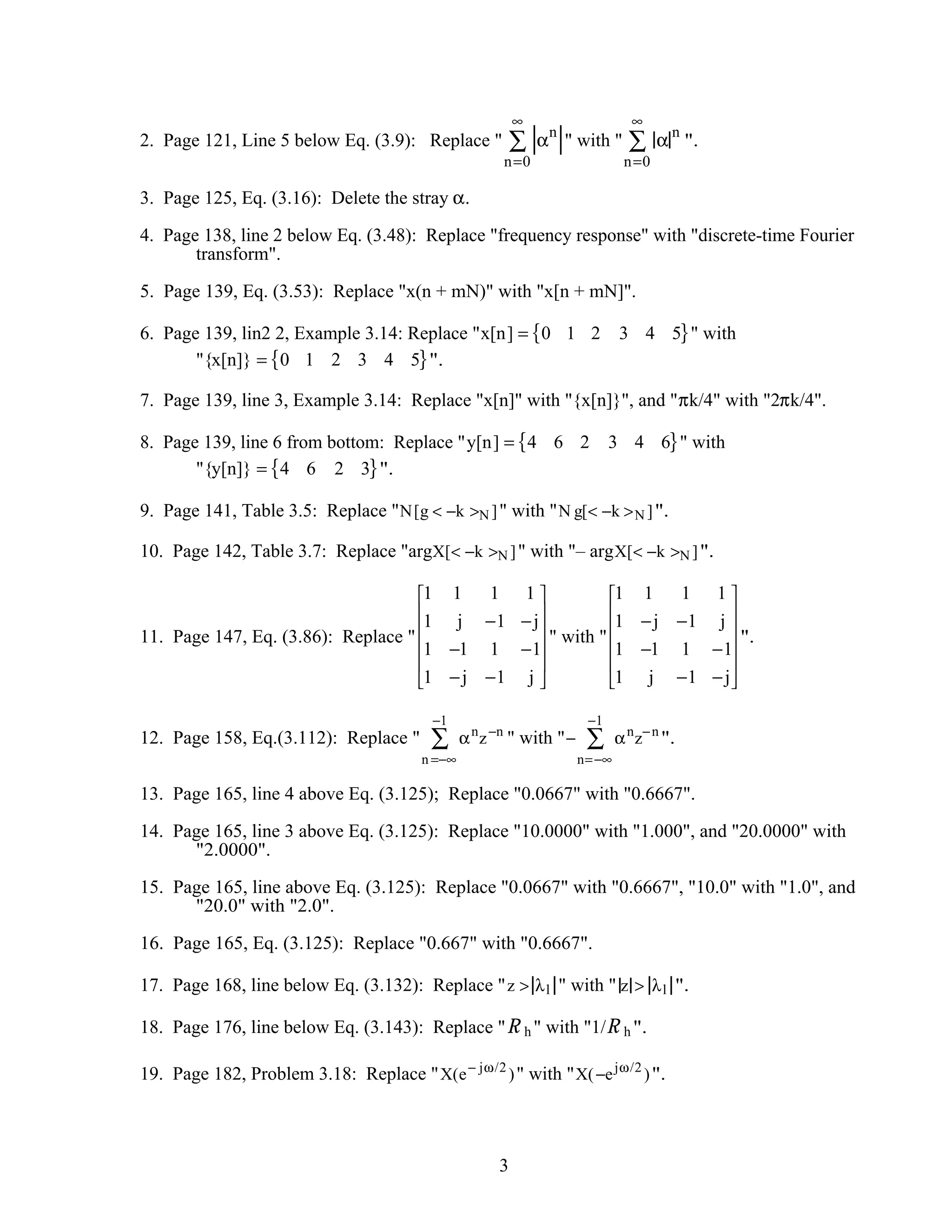 Digital signal processing (2nd ed) (mitra) solution manual | PDF | Physics | Science