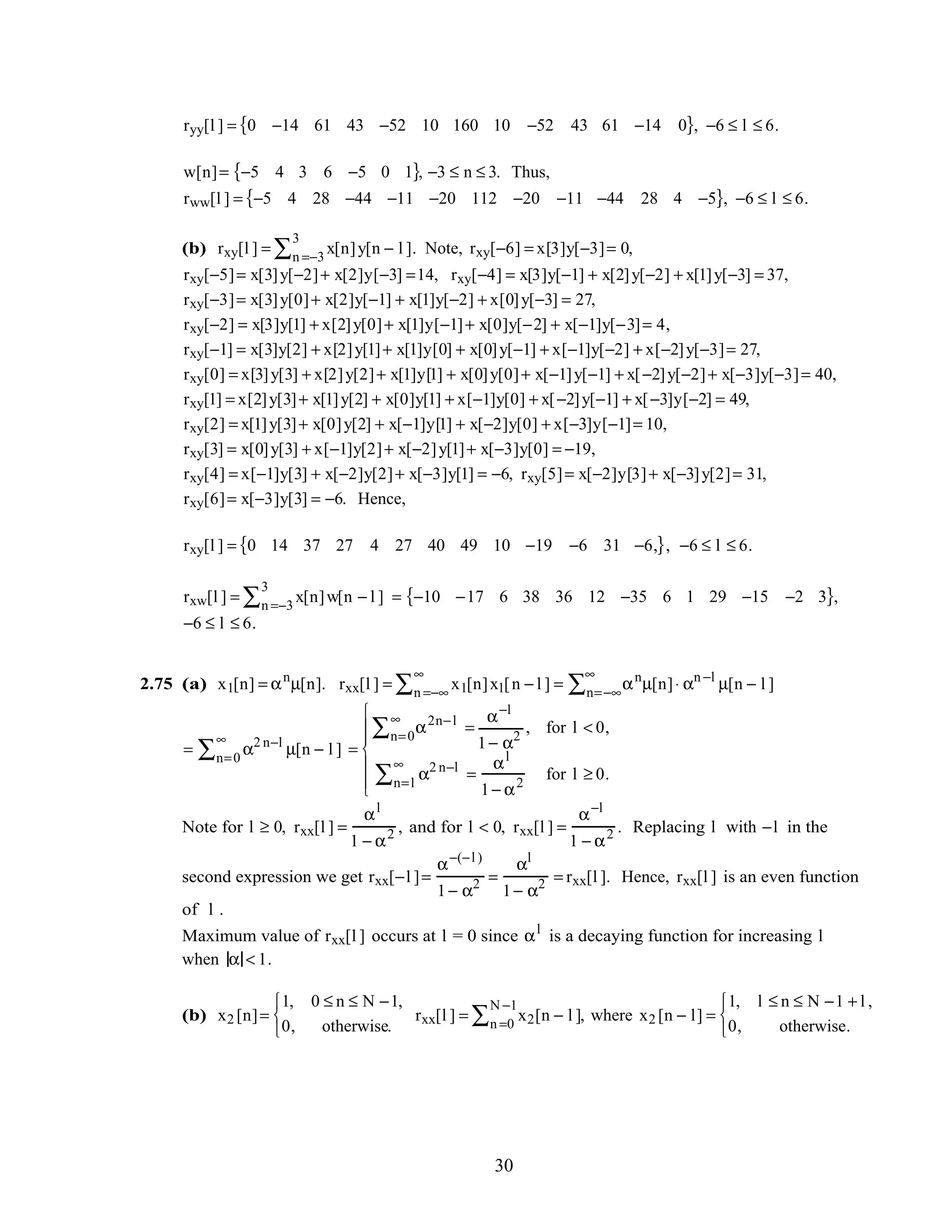 Digital signal processing (2nd ed) (mitra) solution manual | PDF | Physics | Science