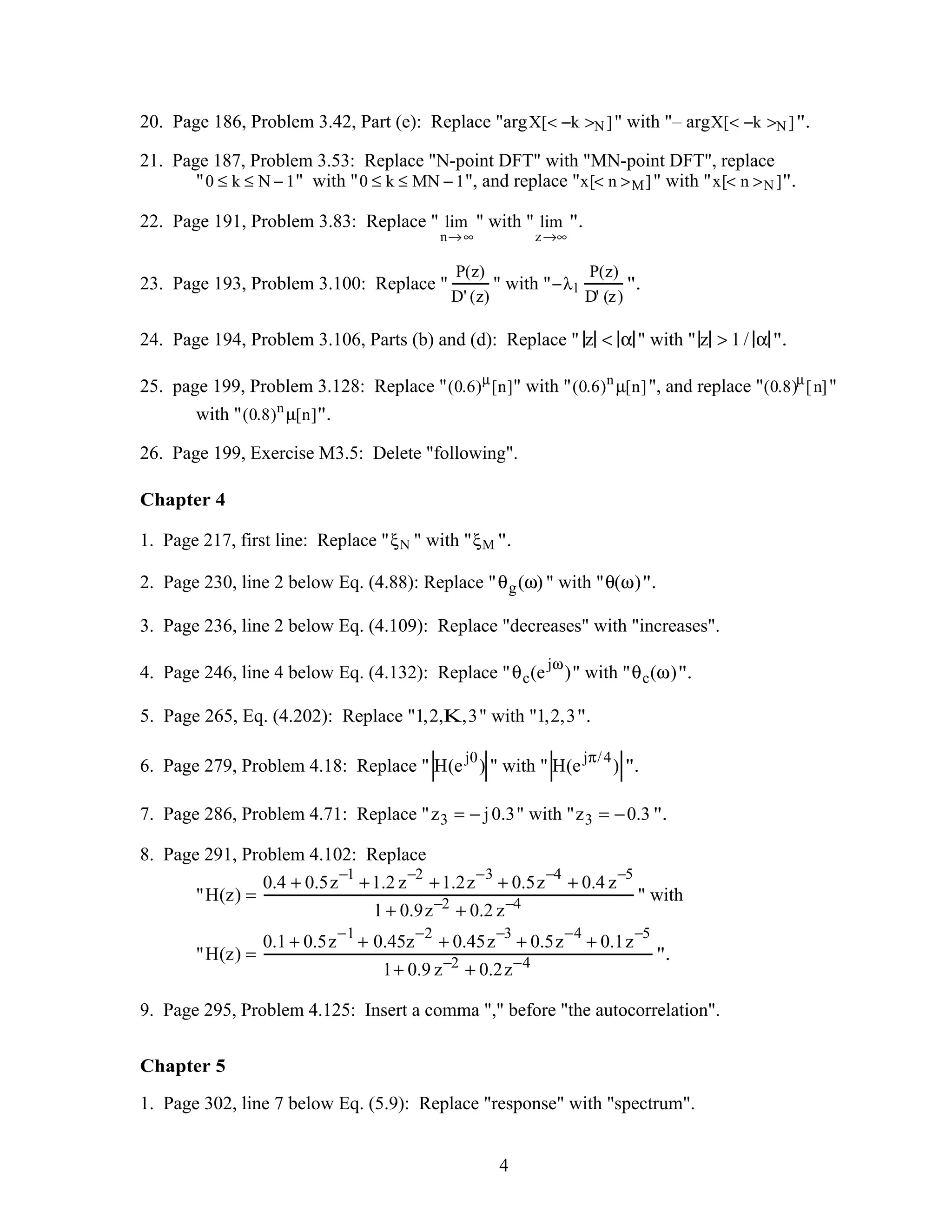 Digital signal processing (2nd ed) (mitra) solution manual | PDF ...