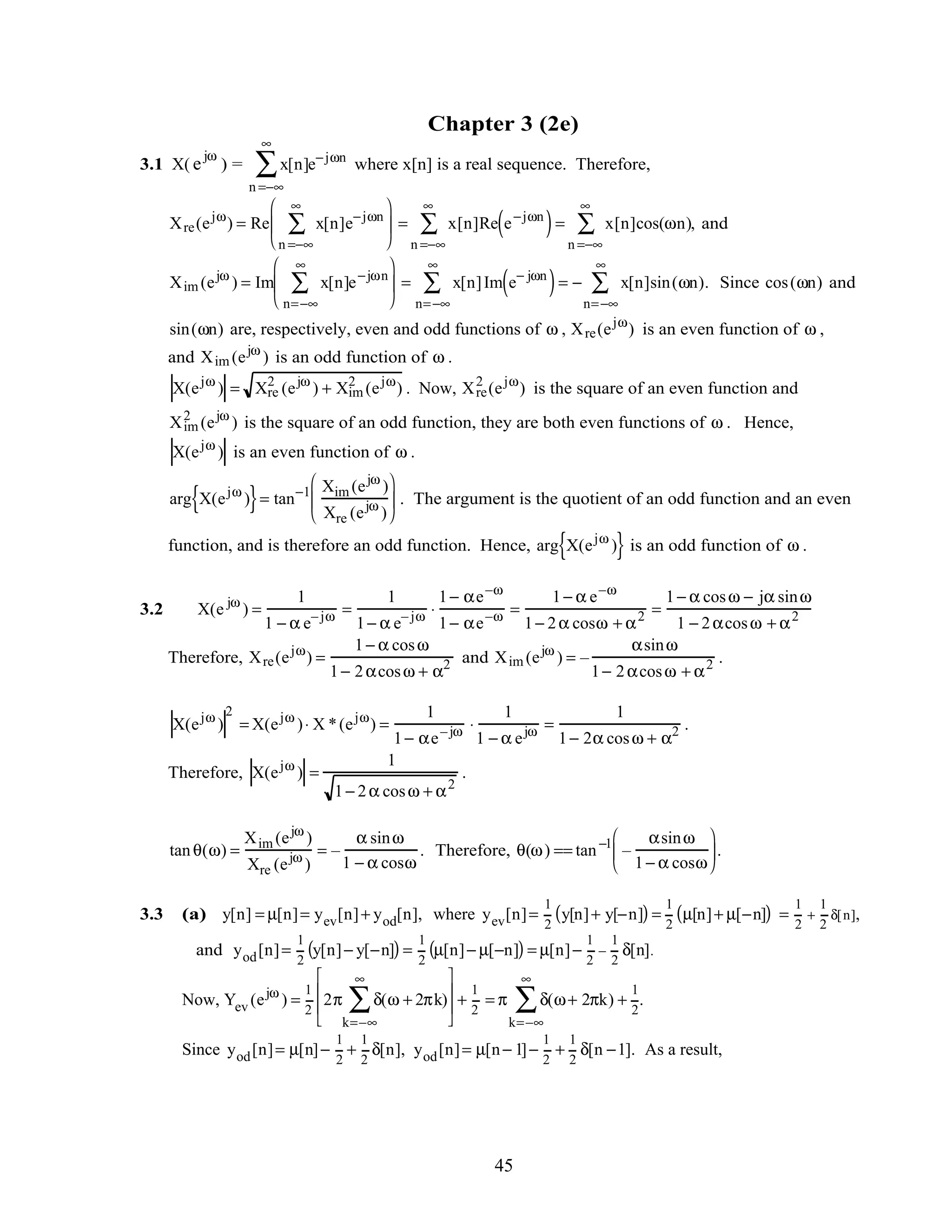 Digital signal processing (2nd ed) (mitra) solution manual | PDF | Physics | Science