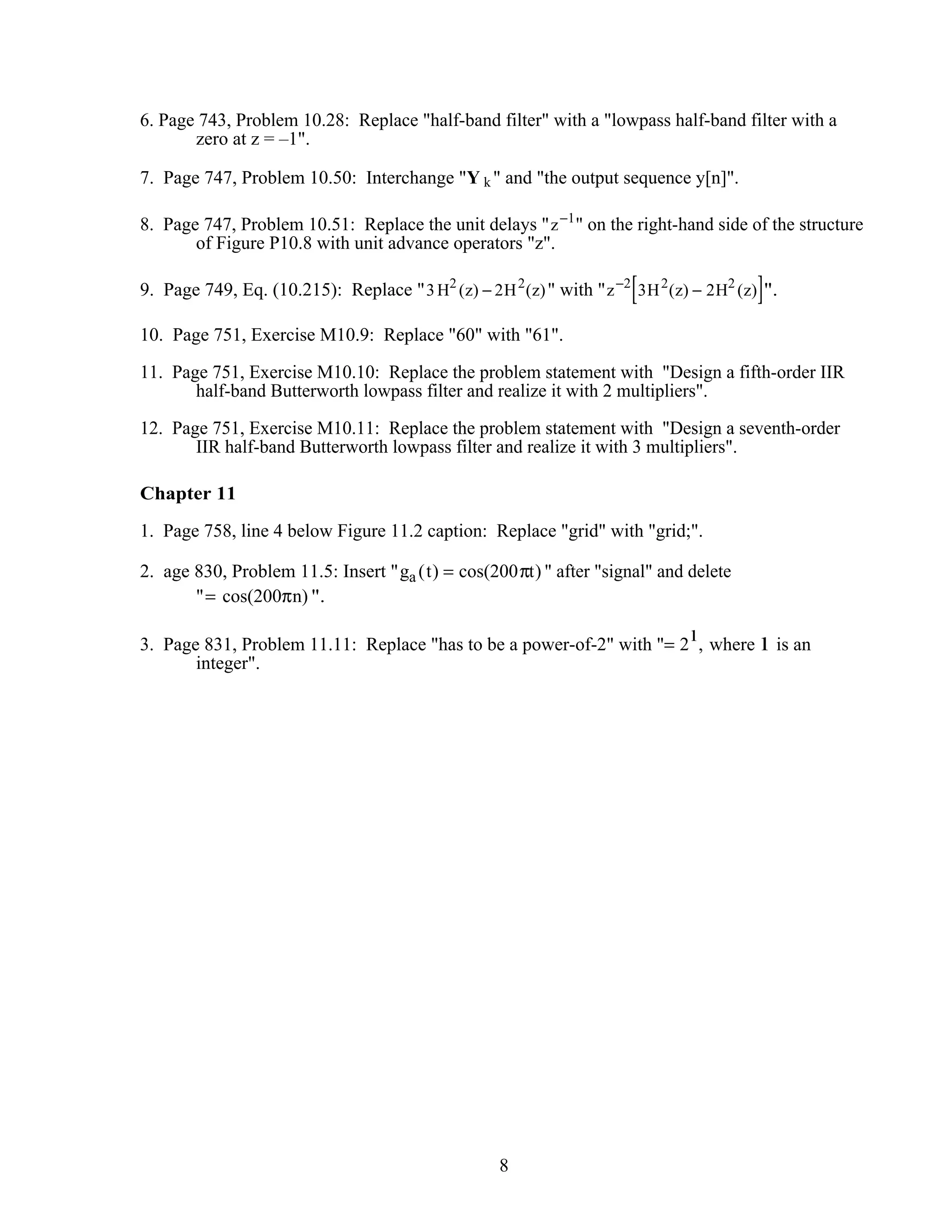 Digital signal processing (2nd ed) (mitra) solution manual | PDF ...