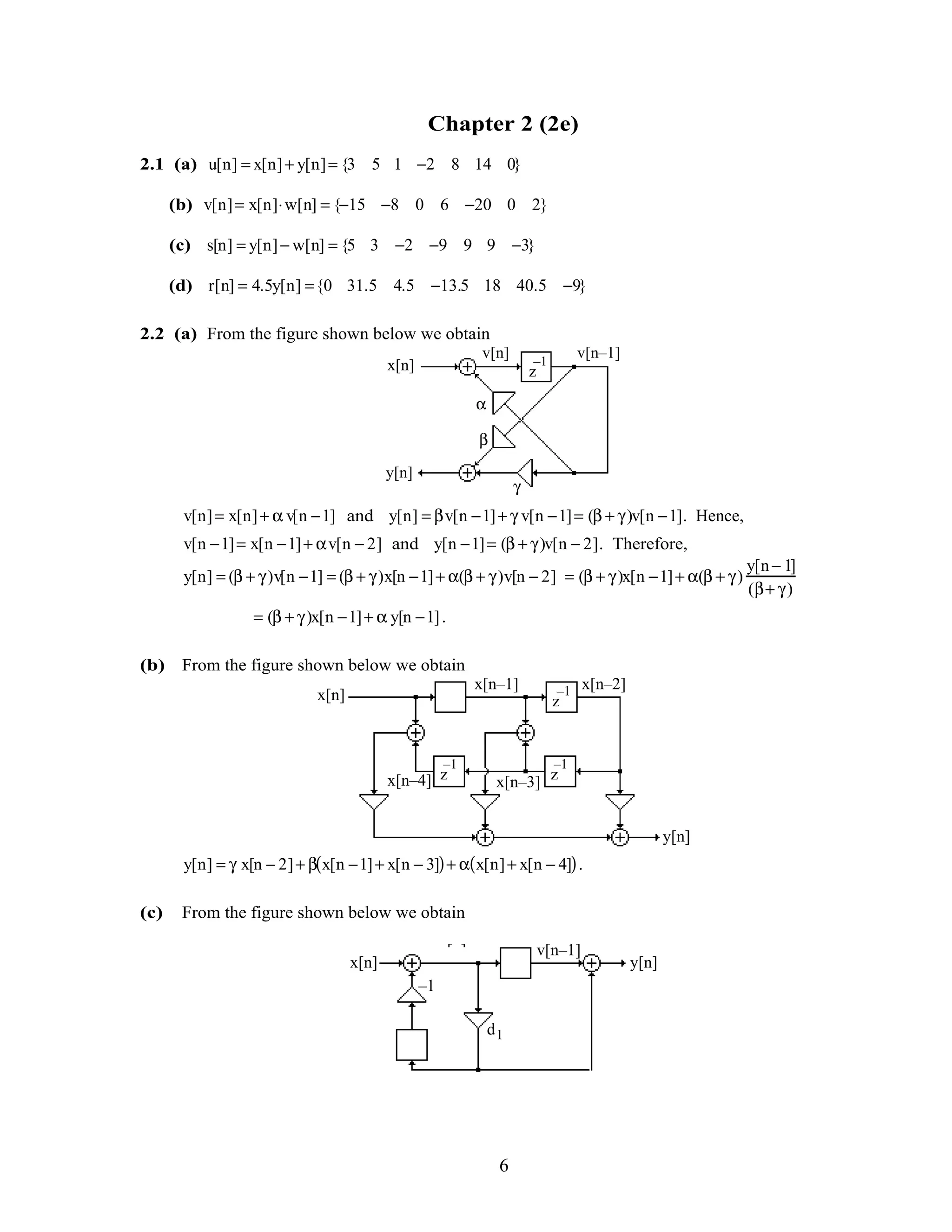Digital signal processing (2nd ed) (mitra) solution manual | PDF | Physics | Science