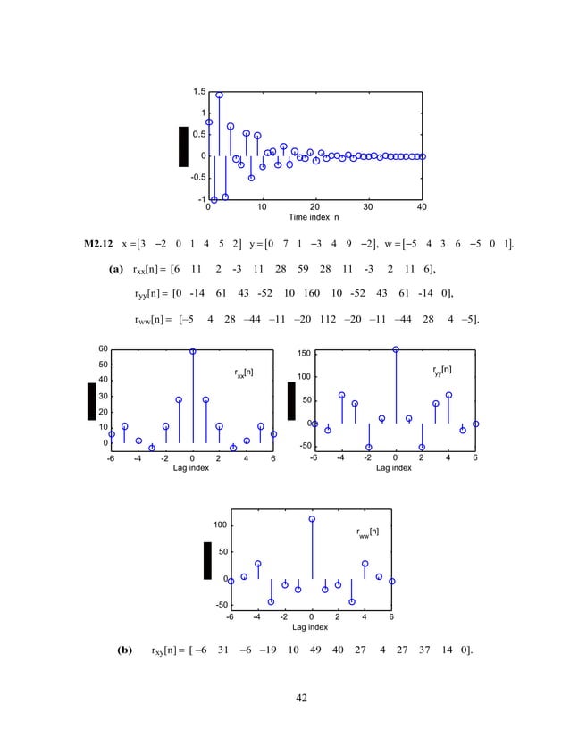 Digital signal processing (2nd ed) (mitra) solution manual | PDF ...