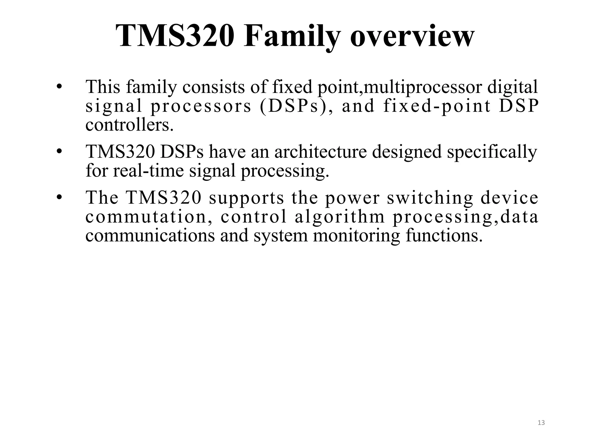 Digital signal processing based on motor control ppt | PDF