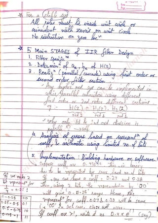Digital signal processing notes - Akshansh | PDF
