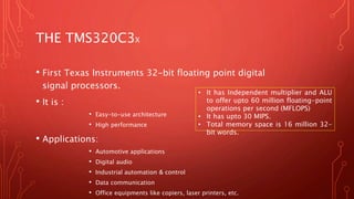 Digital signal processors | PPTX