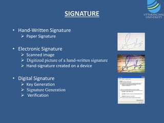 Digital Signature Certificate | PPTX