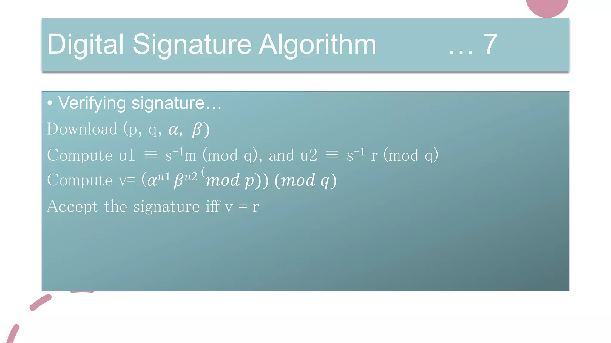 Digital signature | PPTX | Chemistry | Science