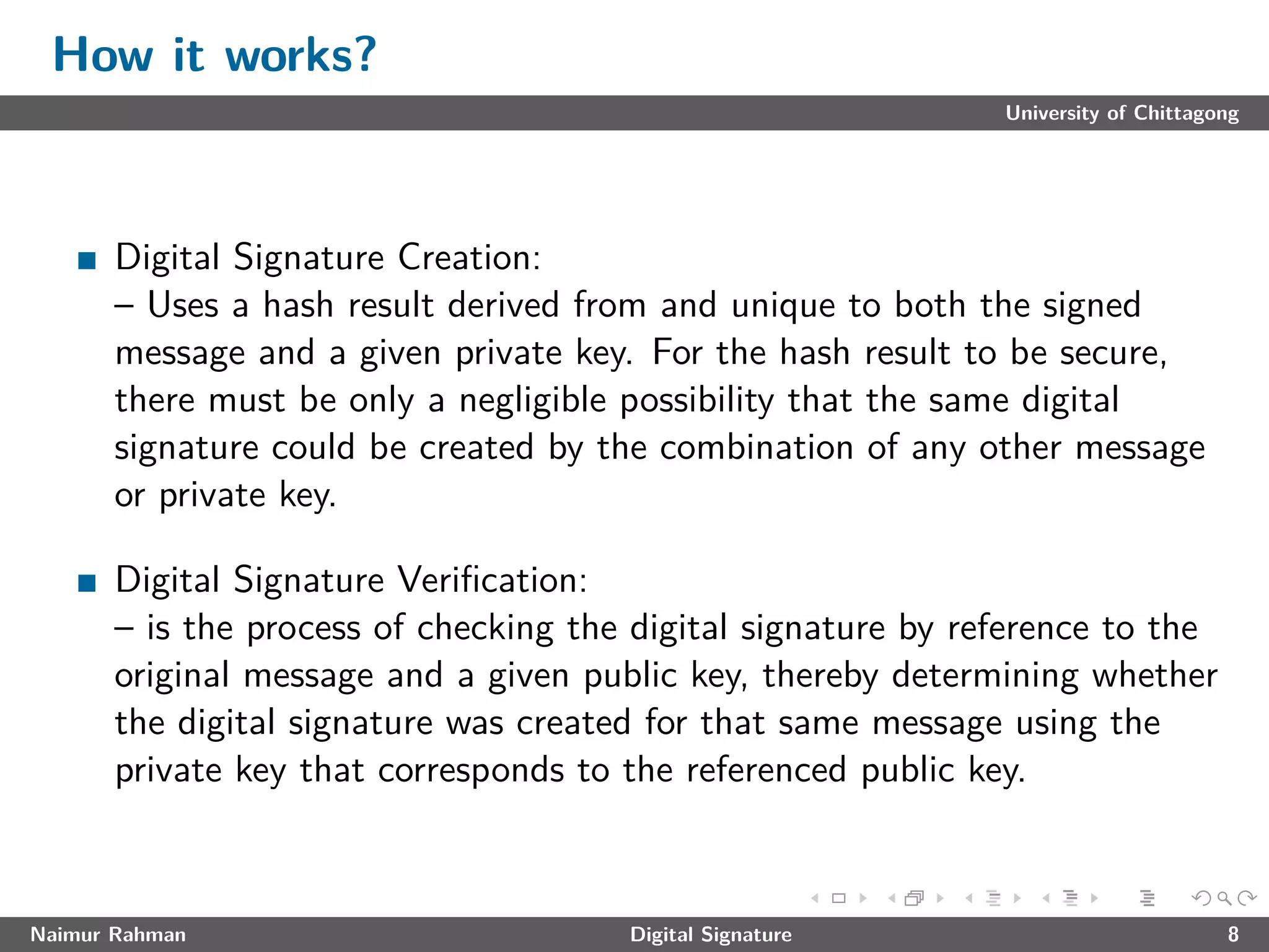 Digital signature | PPT