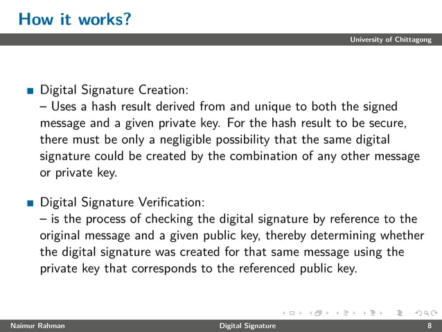 Digital signature | PPT
