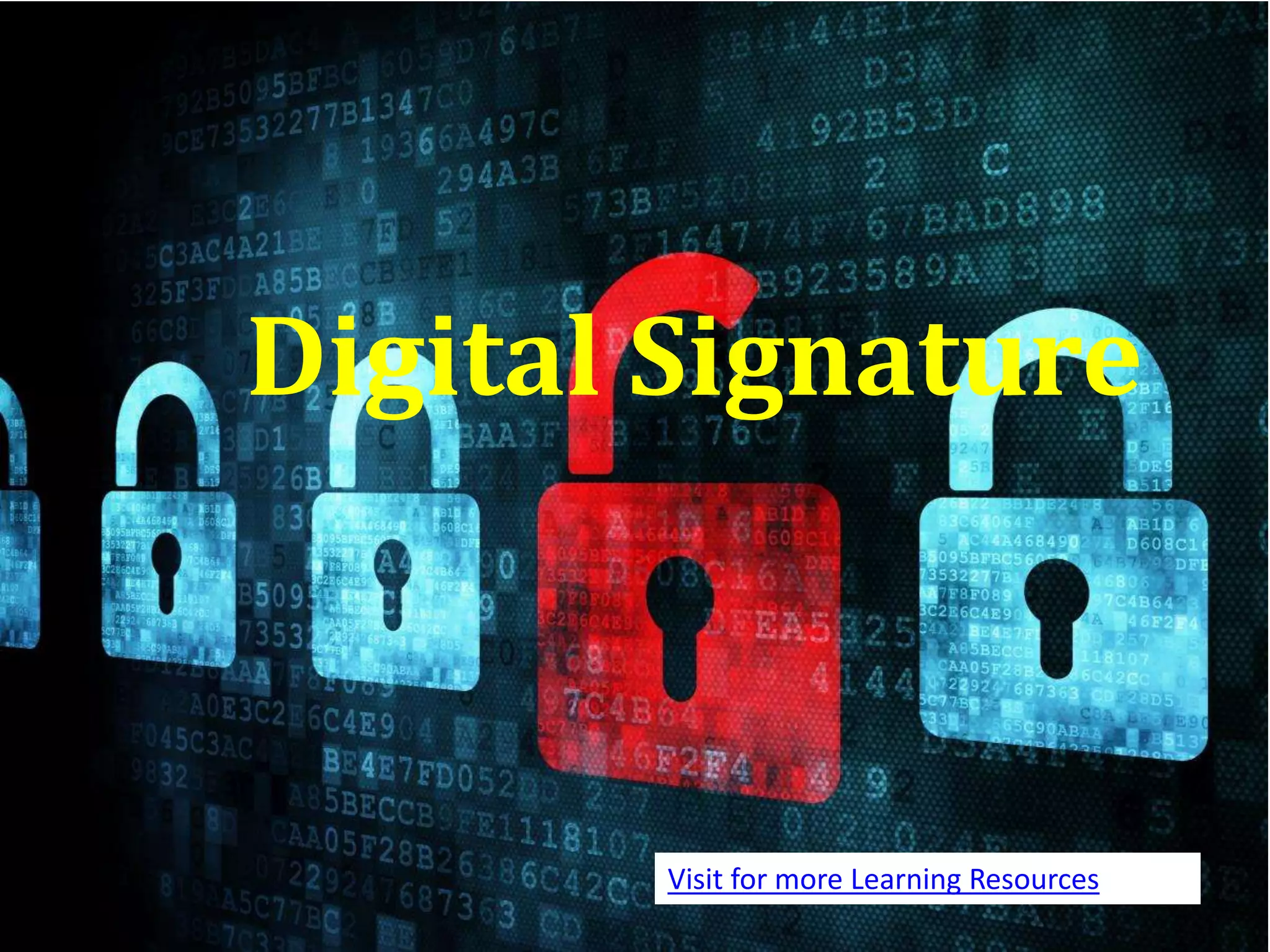 Digital signature.ppt