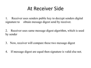 Digital signature | PPT
