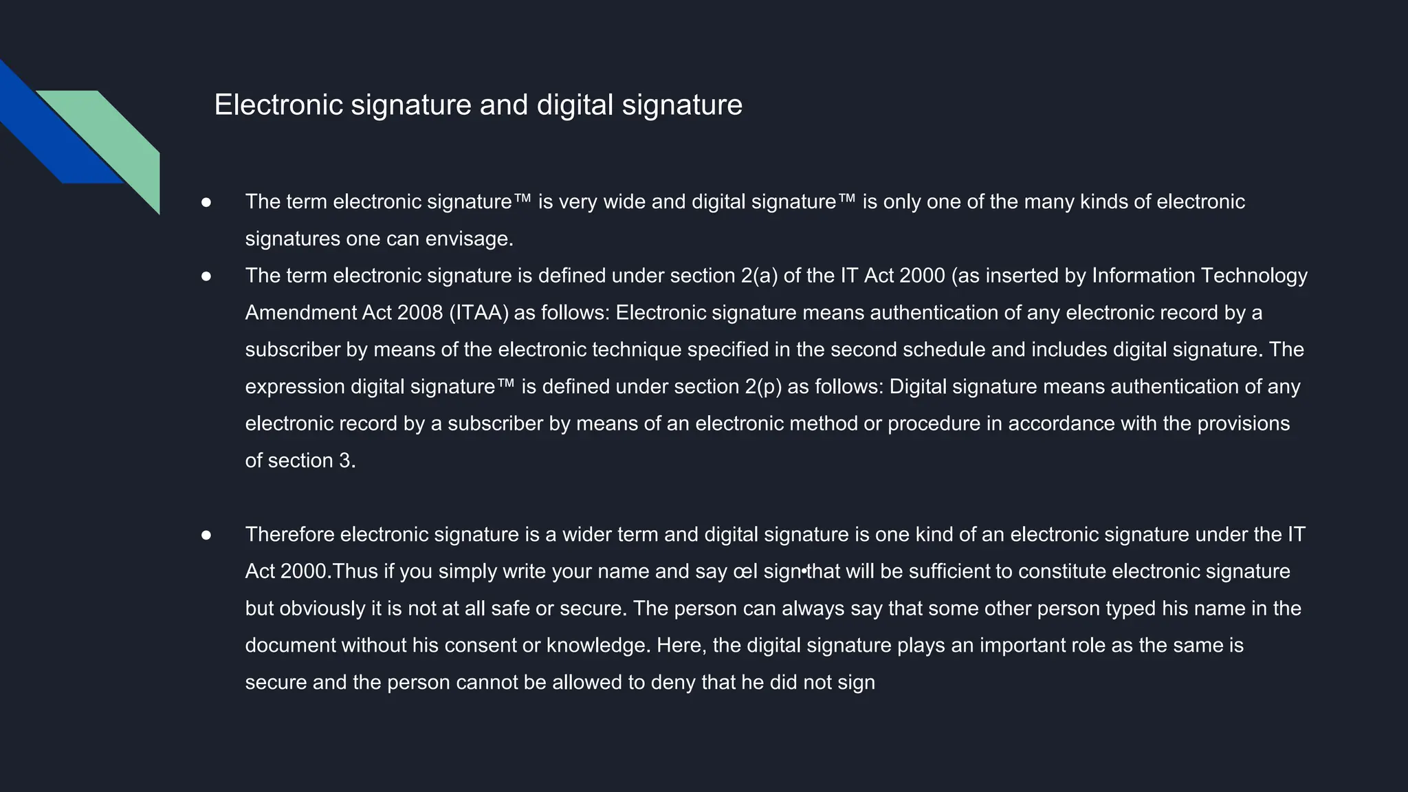 Digital Signature in Indian Evidence act .pptx