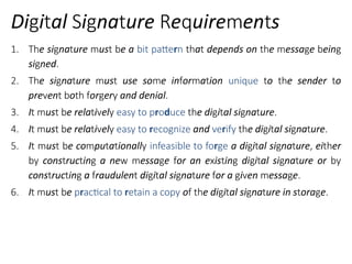 introduction to Digital Signature basics | PPTX
