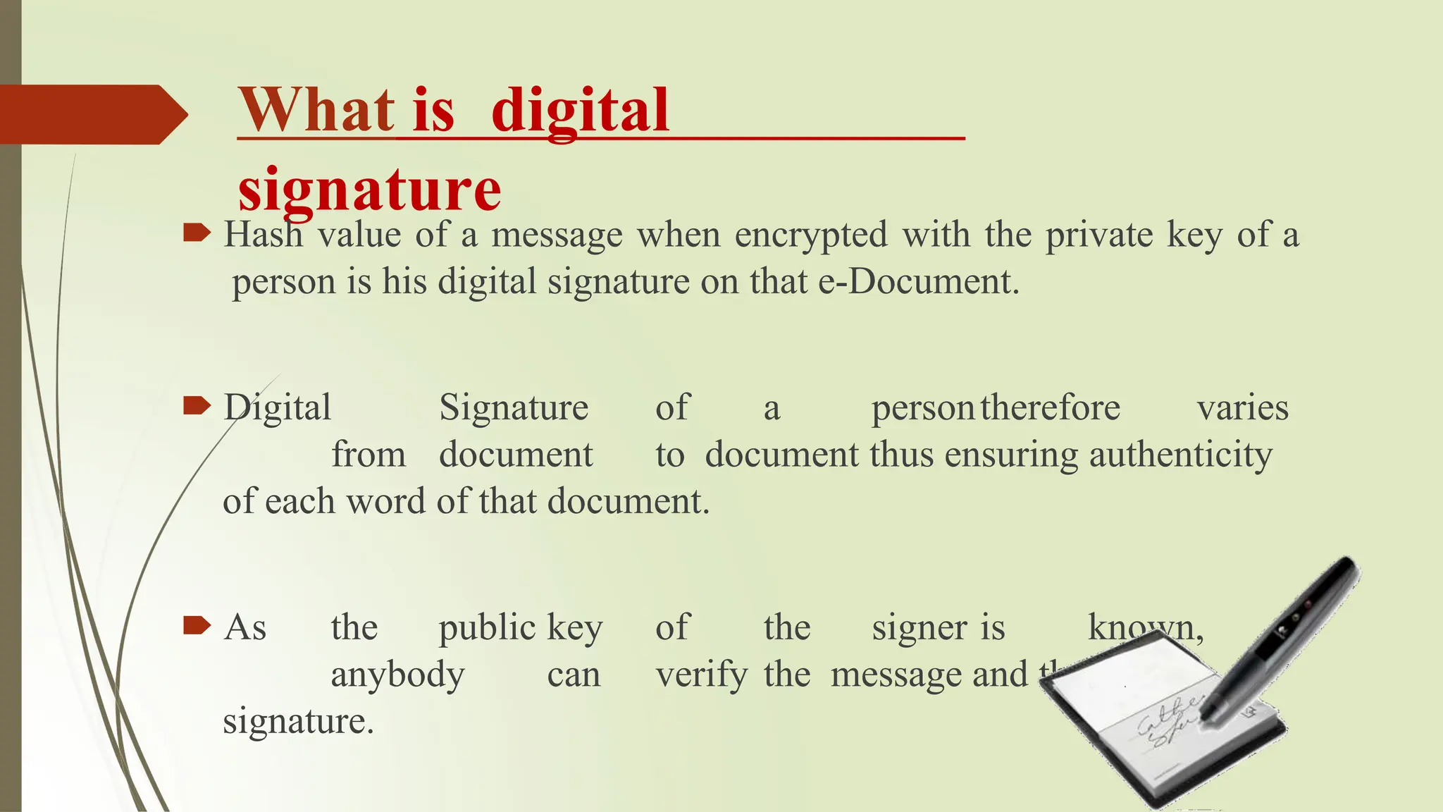 INTRDUCTION OF DIGITAL SIGNATURE IN CRYPTOGRAPHY | PPTX
