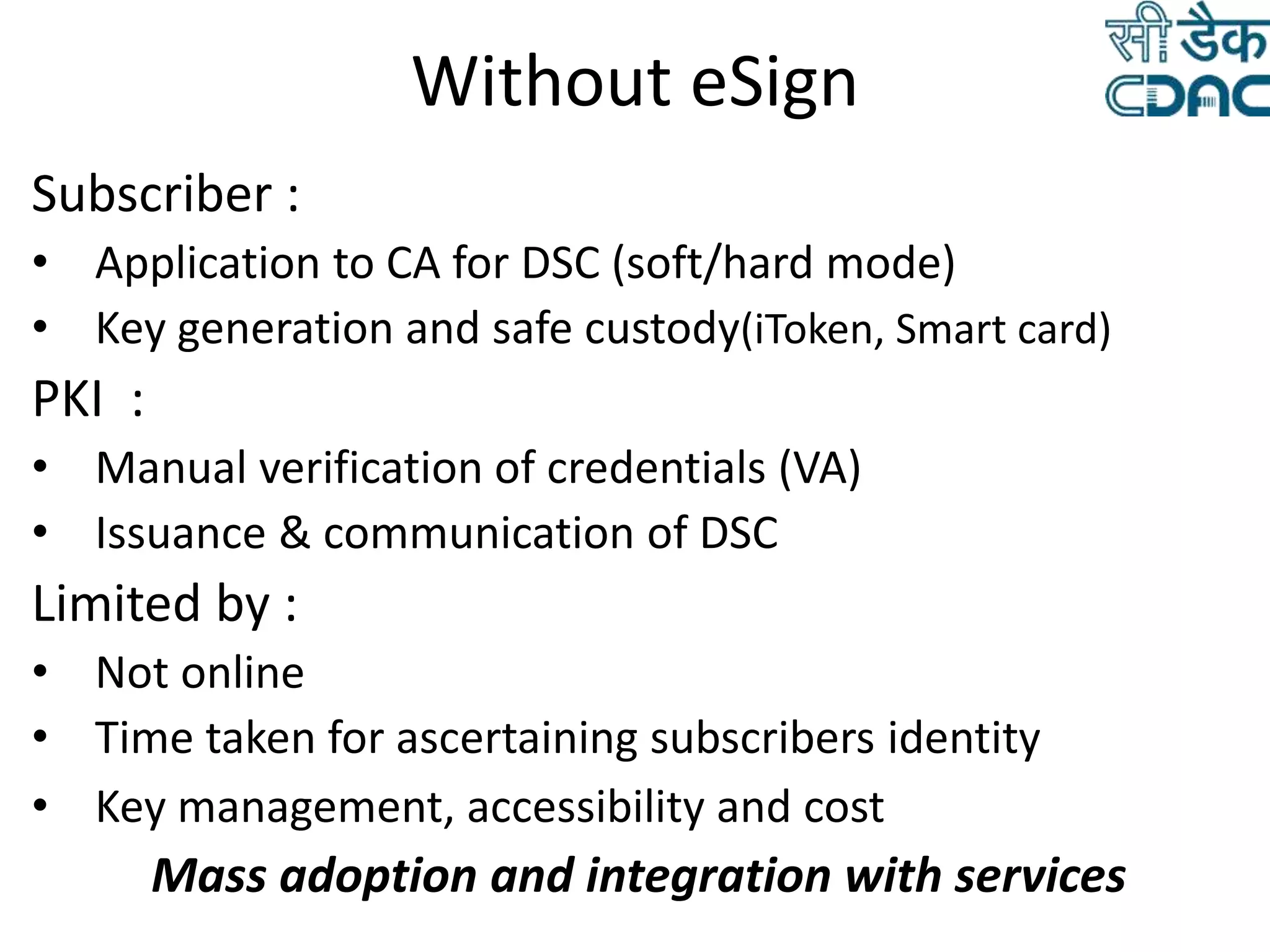 Digital signature & eSign overview | PPT