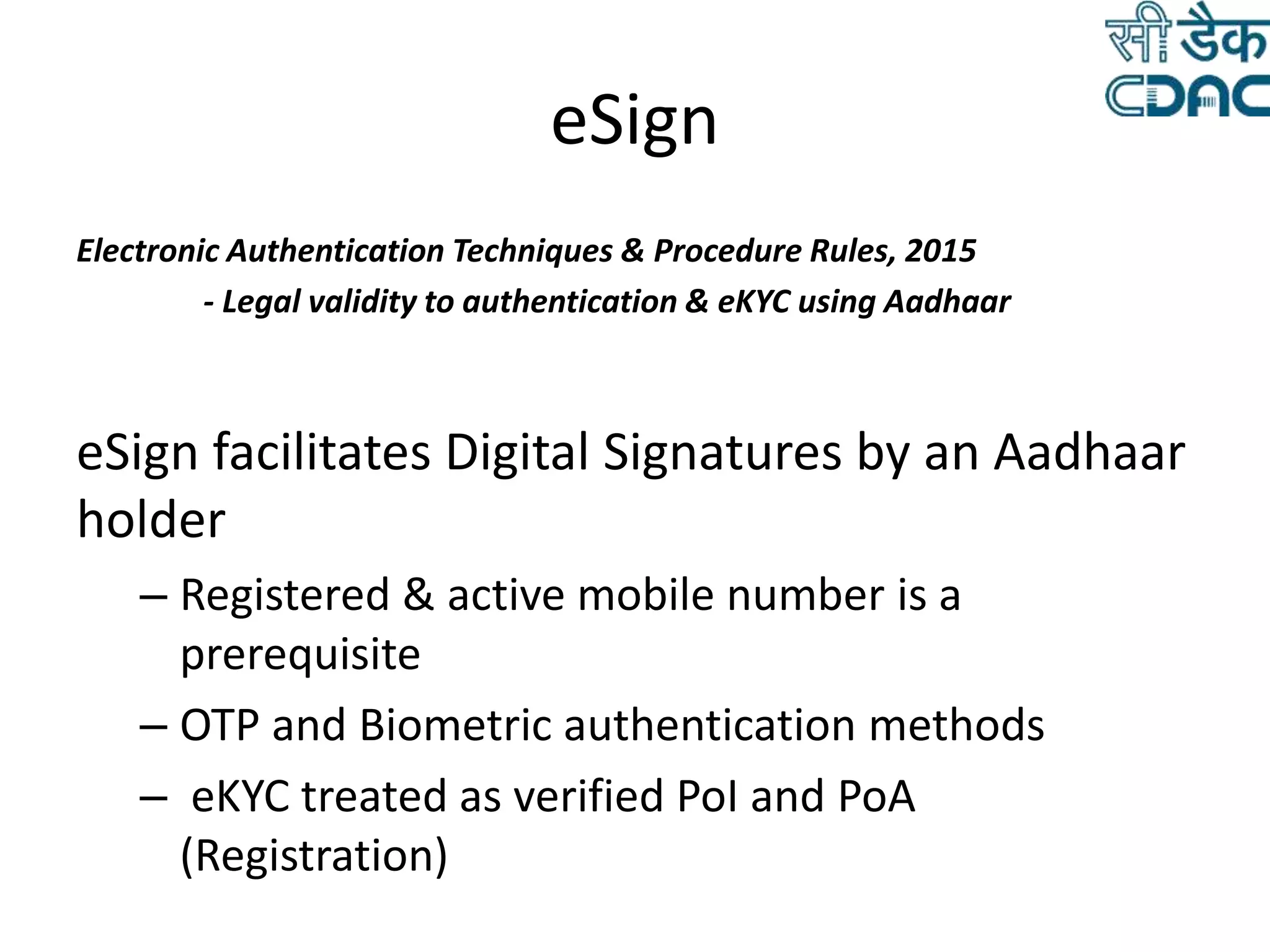 Digital signature & eSign overview | PPT