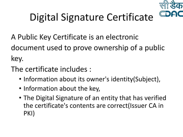 Digital signature & eSign overview | PPT | Free Download