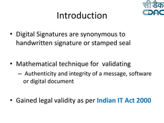 Digital signature & eSign overview | PPT