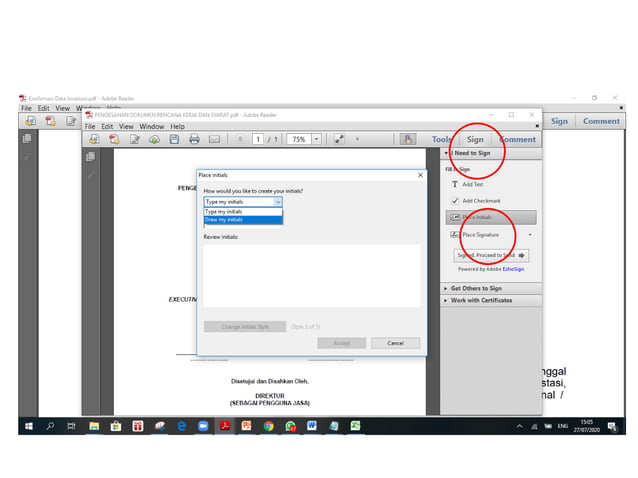 Digital signature adobe reader | PDF