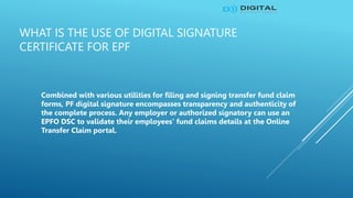 digital signature in delhi | PPTX