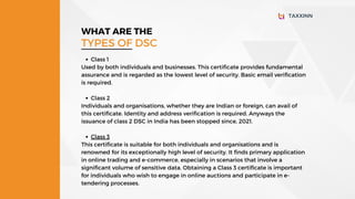 Digital Signature Certificate DSC | PDF