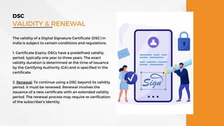 Digital Signature Certificate DSC | PDF